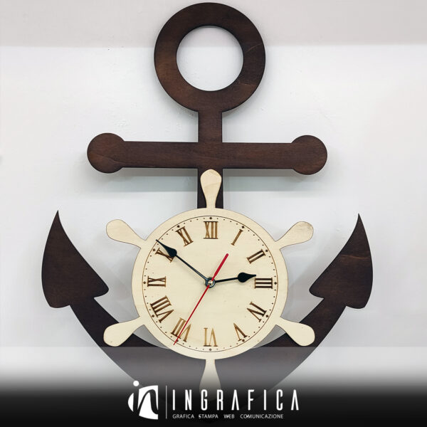 Orologio Timone&Ancora | Ingrafica